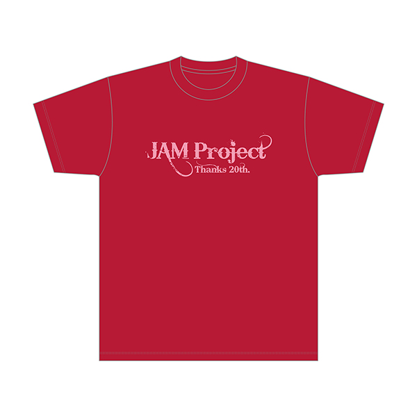 Tour T-shirt (red) | JAM Project | A!SMART