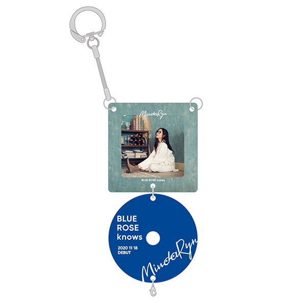 MindaRyn -BLUE ROSE knows- CD cover Key Chain | MindaRyn | A!SMART