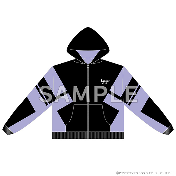 Liella! CLUB 2023 ラッシュパーカー パープル／ブラック | Liella! CLUB OFFICIAL SHOP | A!SMART