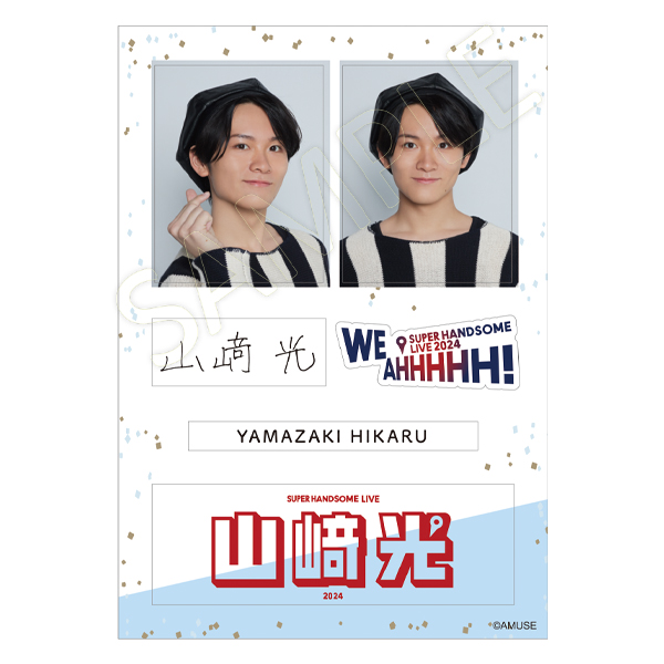 Sticker sheet for HANDSOME PASSPORT [Hikaru Yamazaki] | HANDSOME shop ...